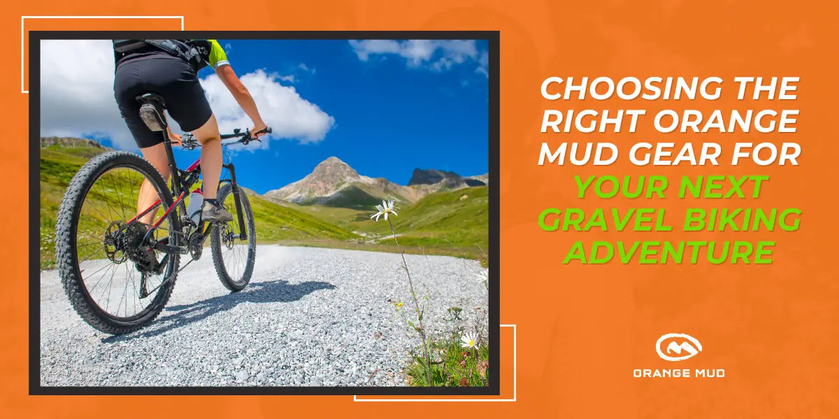 Best Small MTB Hydration Pack: Gravel Biking – Orange Mud