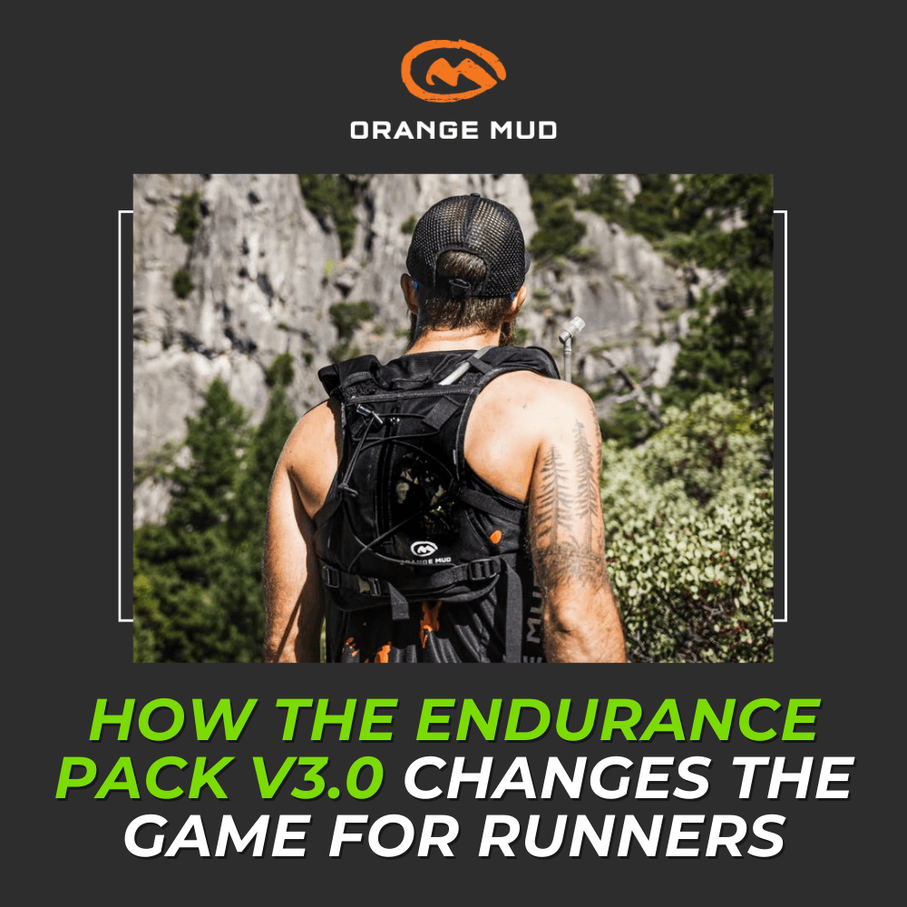 Running Backpack Orange Mud Endurance Pack V3.0 - 2L Hydration Running ...