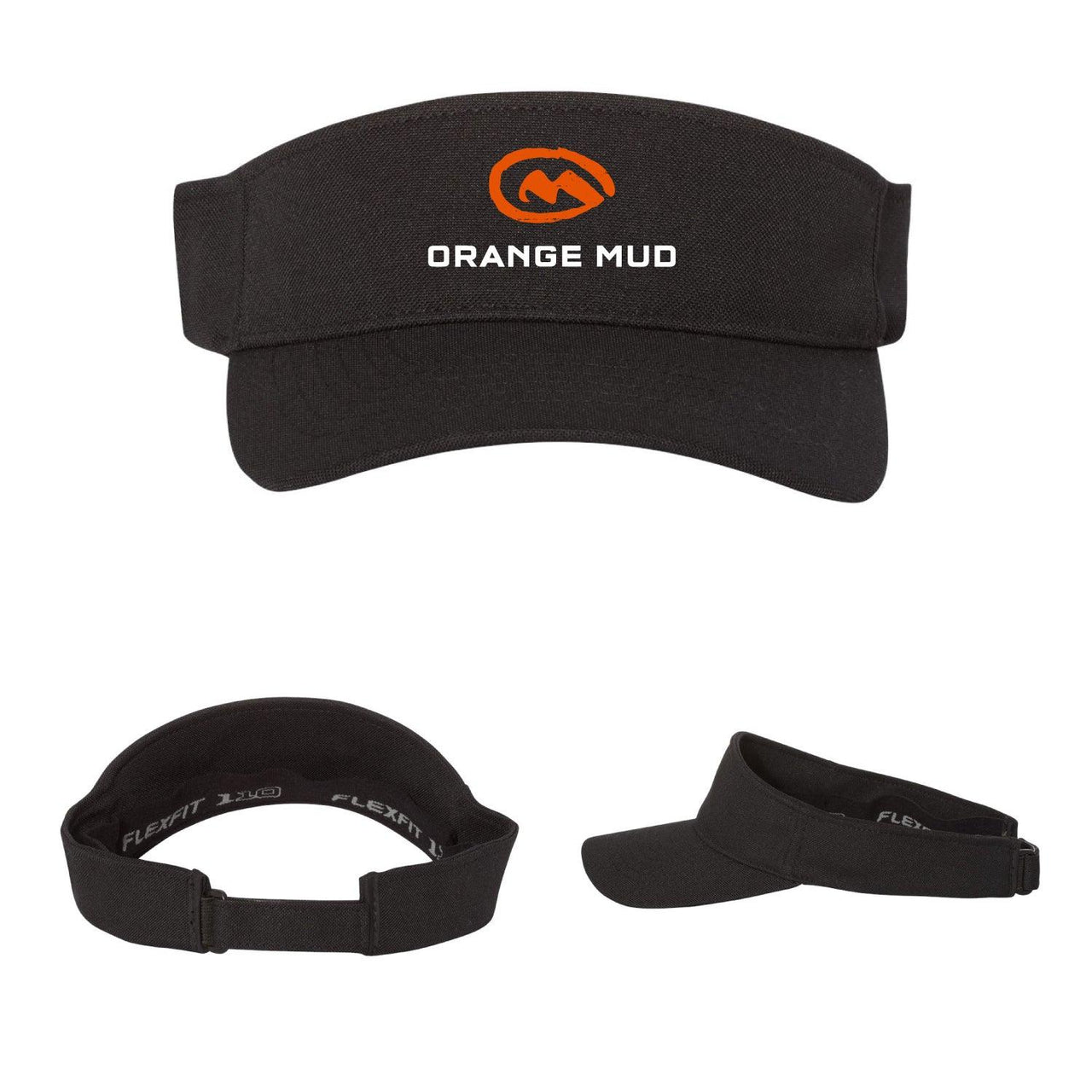 Best Runners Visor - Black Visor by Orange Mud – Orange Mud, LLC