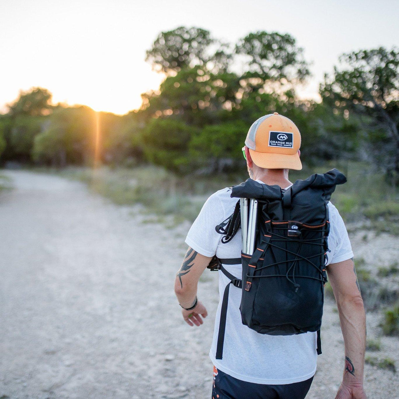 20L Running Vest Adventure Pack – Orange Mud
